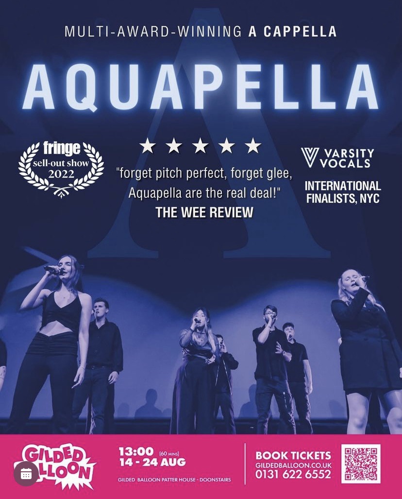 Aquapella – Ed Fringe 2024 – Musical Manda