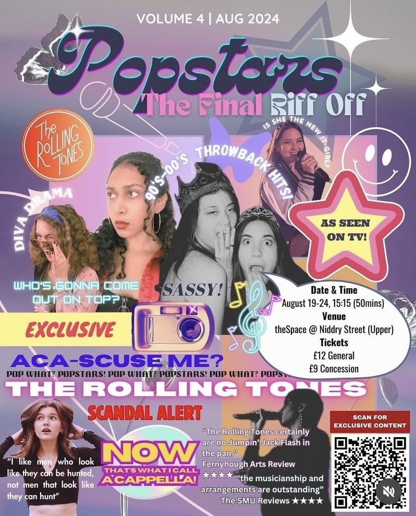 Popstars: The Final Riff Off – Ed Fringe 2024 – Musical Manda