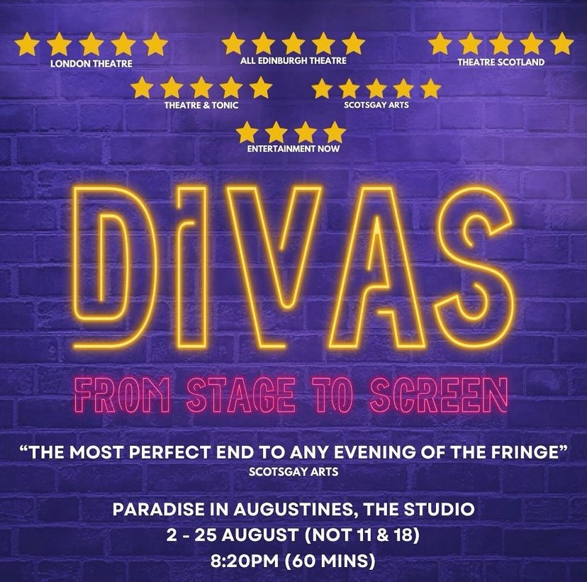 Divas: From Stage to Screen – Ed Fringe 2024 – Musical Manda